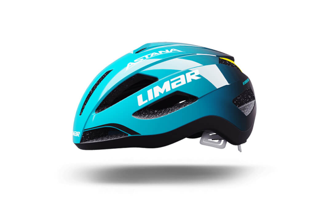 HELMET LIMAR AIR MASTER LIGHT BLUE ASTANA SIZE M 53-57 - Polys Bikes