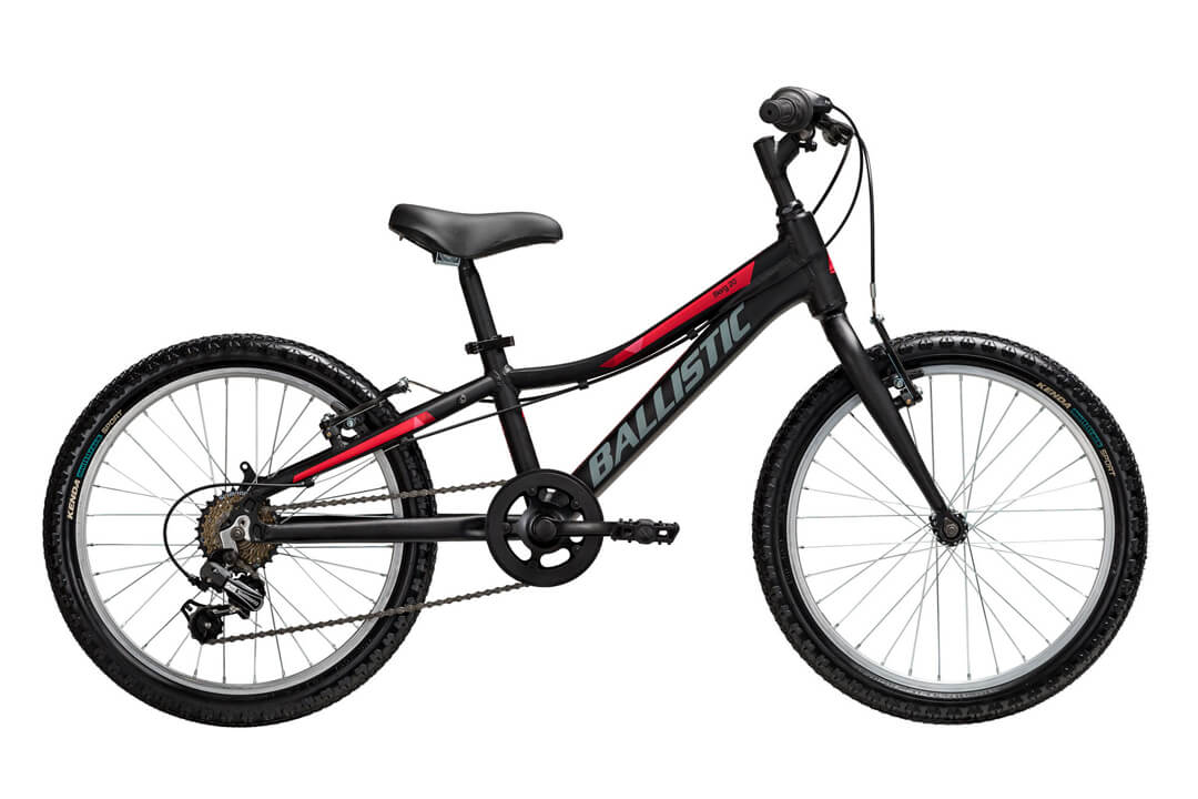 BALLISTIC BERG 20" ALU TOURNEY 7SP BLACK - Polys Bikes