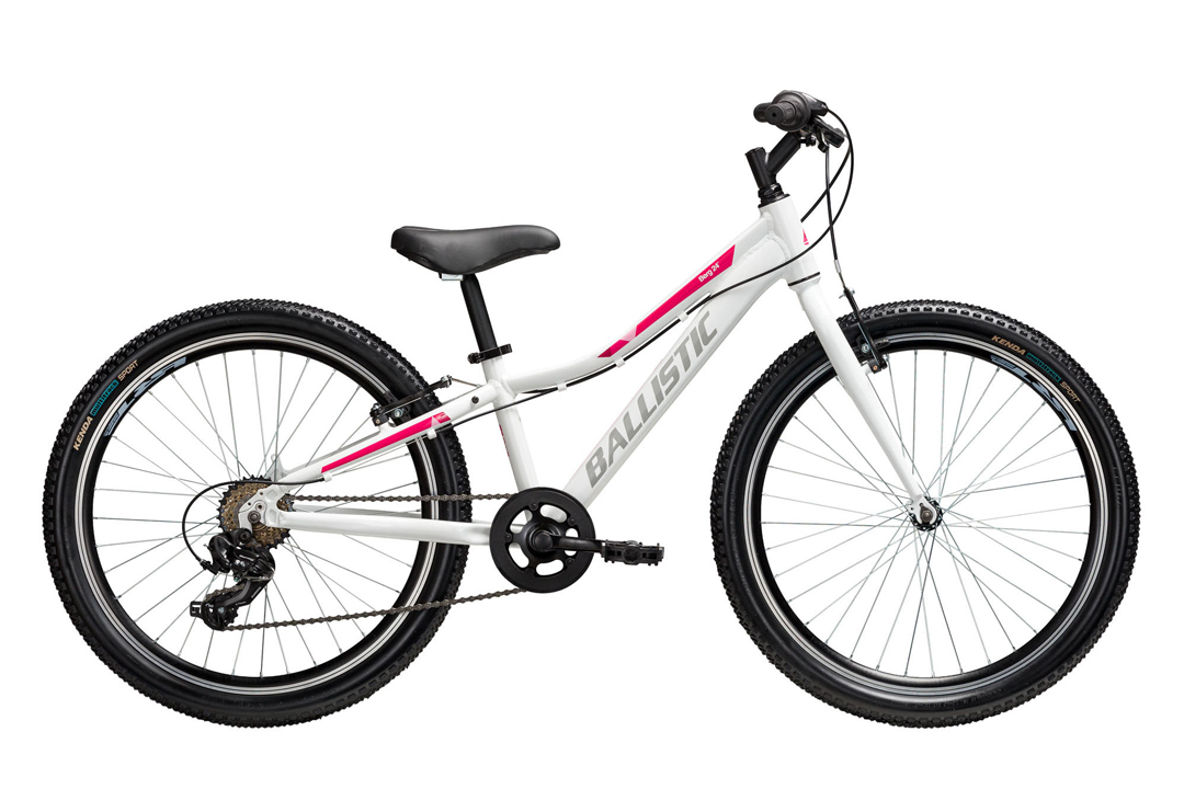 BALLISTIC BERG 24" ALU TOURNEY 7SP WHITE - Polys Bikes